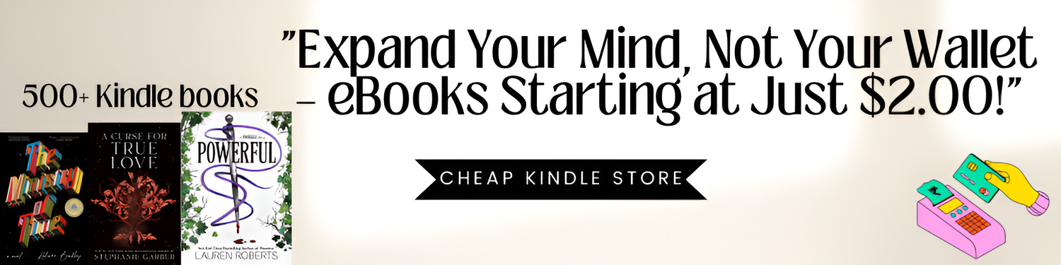 Shop Low Price Kindle eBooks Online | Cheap eBooks Store